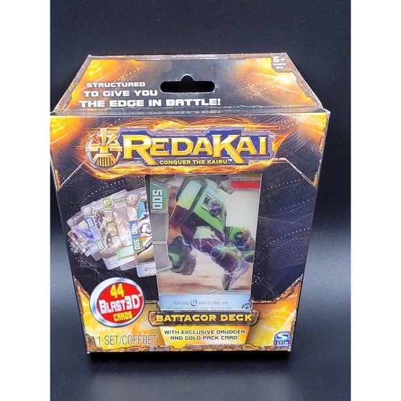 Toys | Redakai Conquer The Kairu Battacor Deck Spin Master | Poshmark